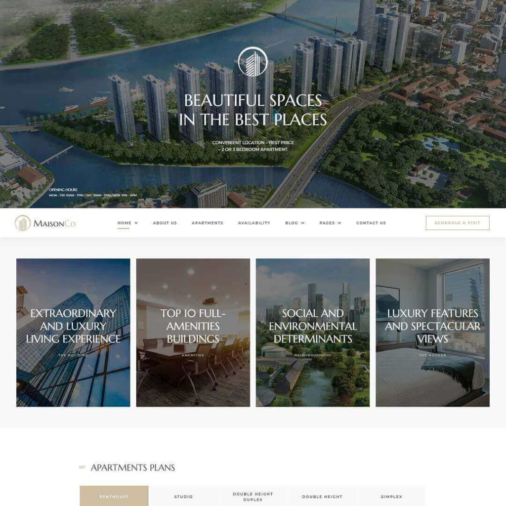 22 Best Property Listing and Real Estate WordPress Themes - WordPress ...