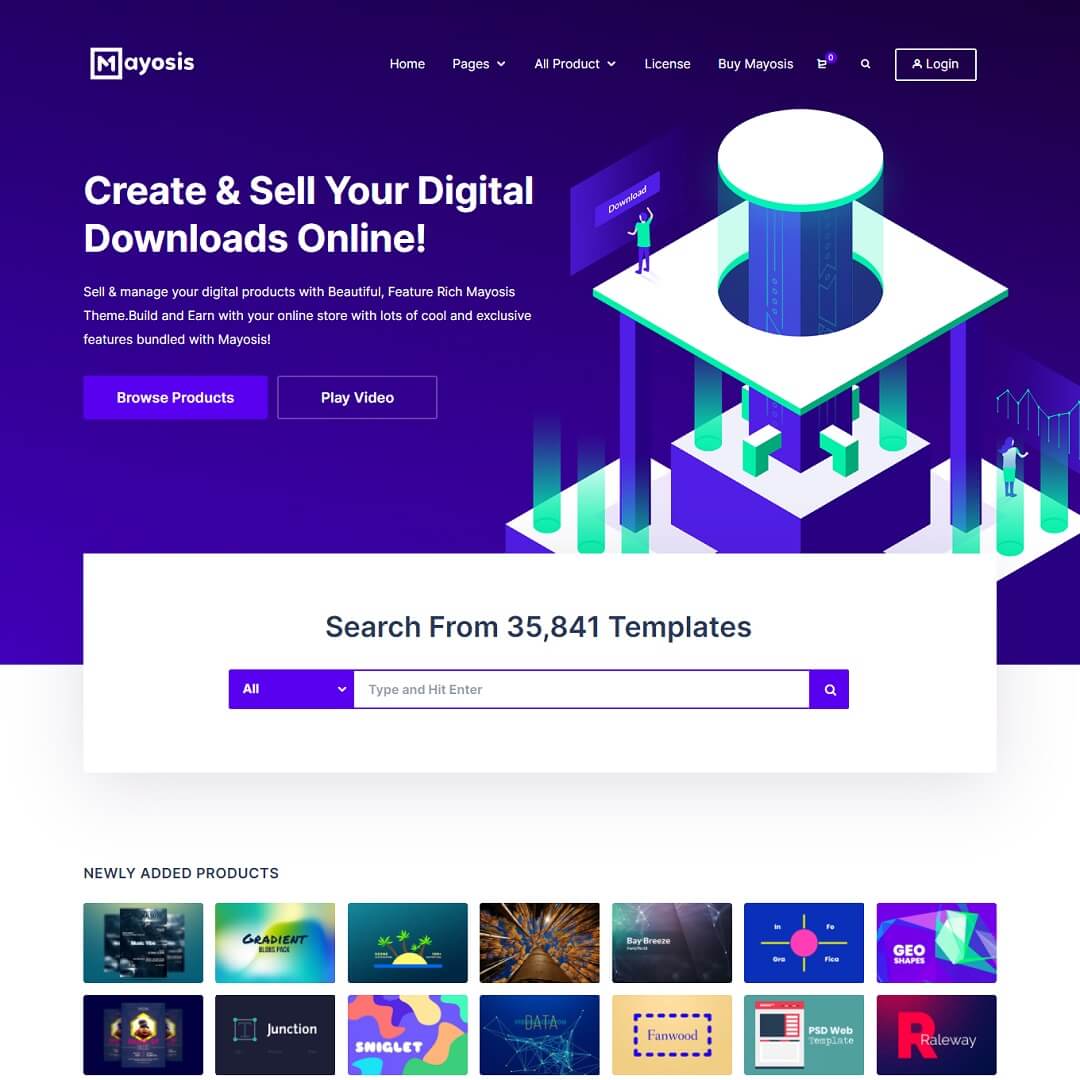 Best 9 EDD Based WordPress Marketplace Theme for Digital Product - WordPress Themes & Website ...