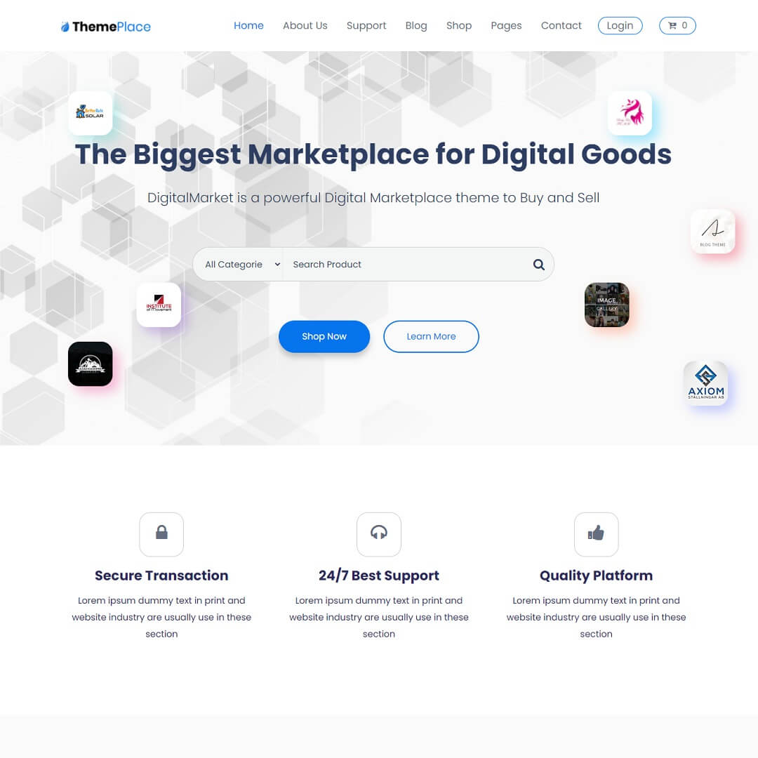 Best 9 EDD Based WordPress Marketplace Theme for Digital Product ...
