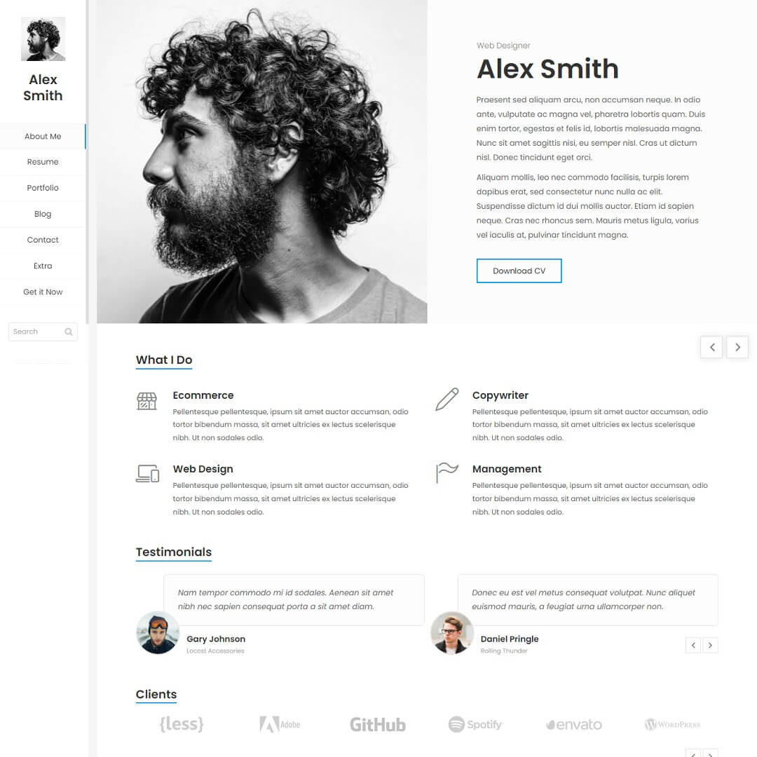 Top 35 Trending Agency and Portfolio WordPress Theme - WordPress Themes ...