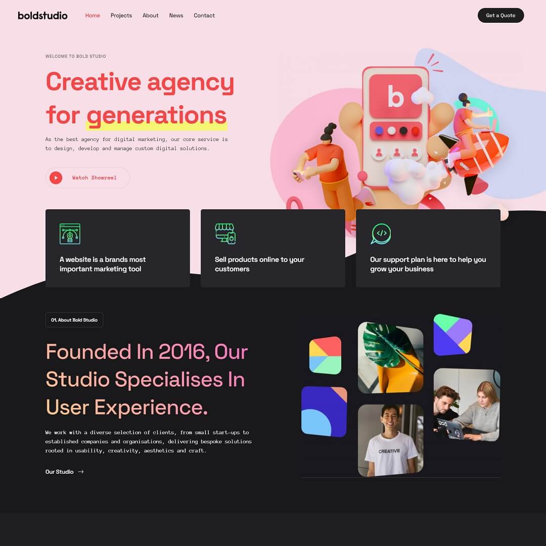 Top 35 Trending Agency and Portfolio WordPress Theme - WordPress Themes ...