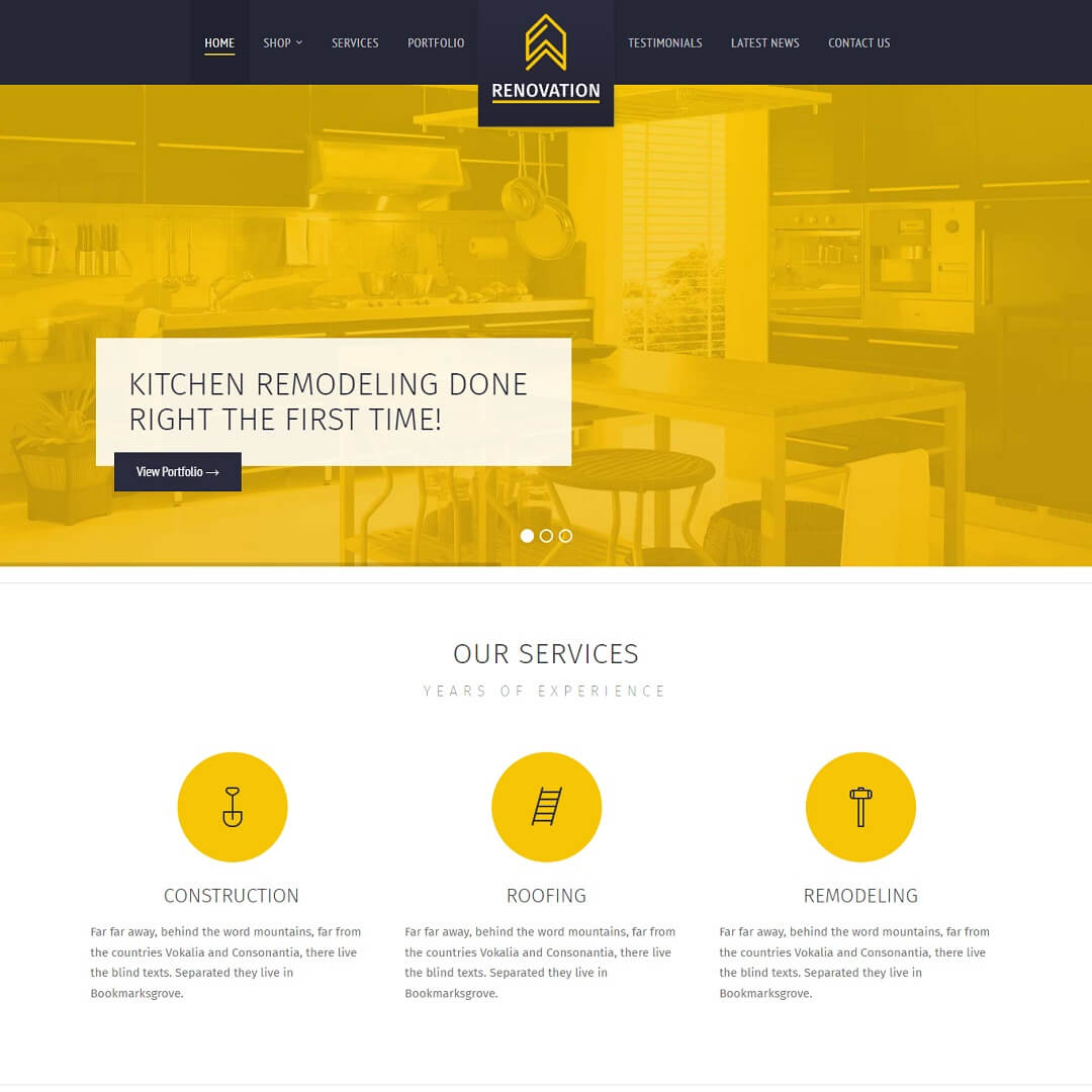 Best 25 Construction WordPress Theme for Builder Company - WordPress ...